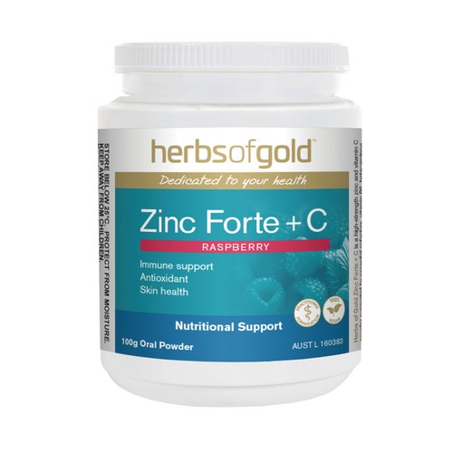 Herbs Of Gold Zinc Forte + C 100g | eBay