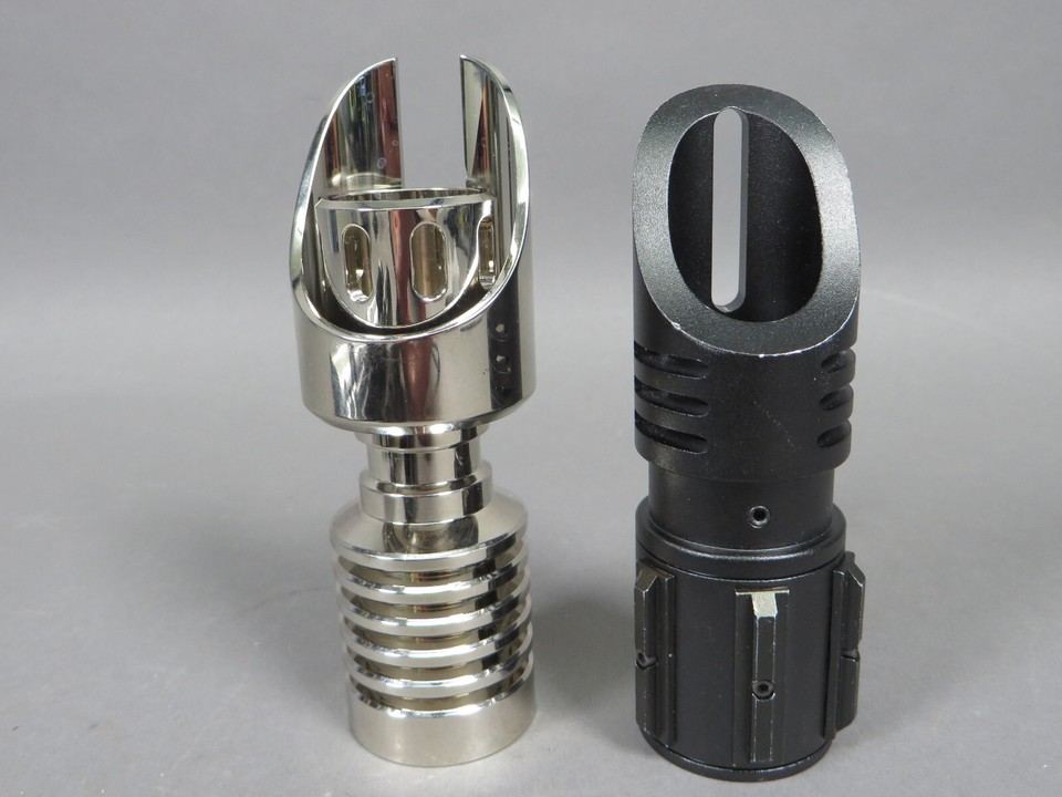 Lightsaber ASP Parts Lot Saberforge Fury Emitter Defiant MK2 Dark ...