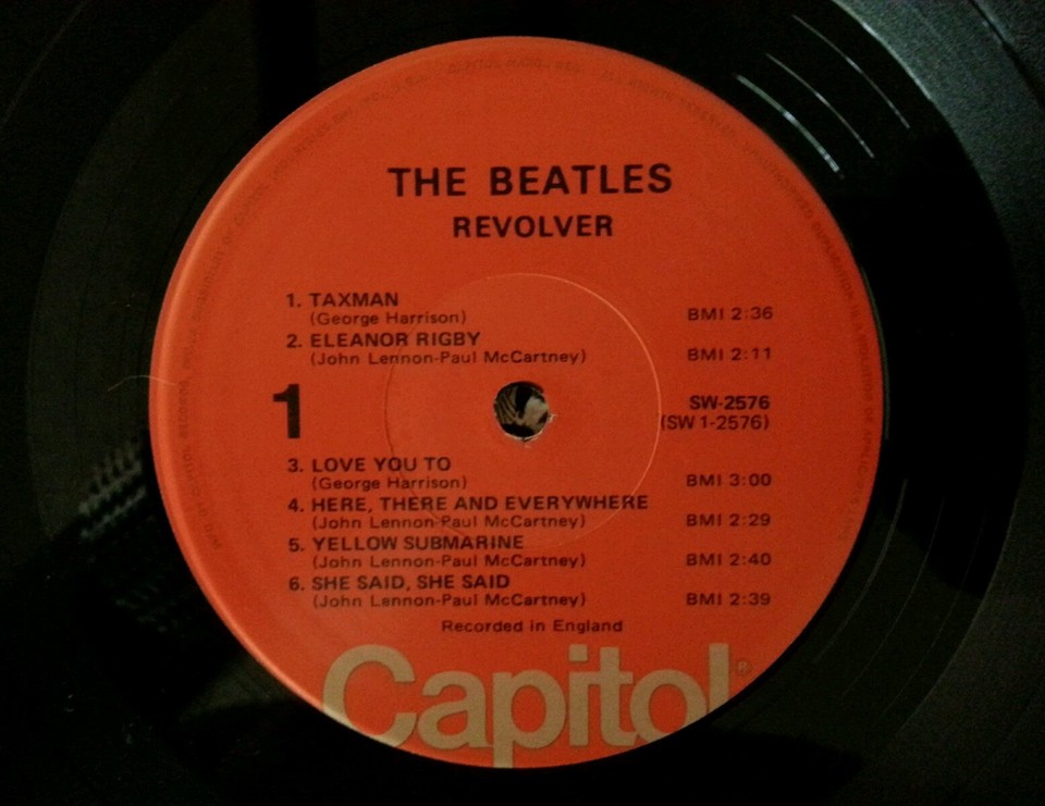 Revolver, The BEATLES Original Capitol Records/EMI Vintage Vinyl LP SW ...