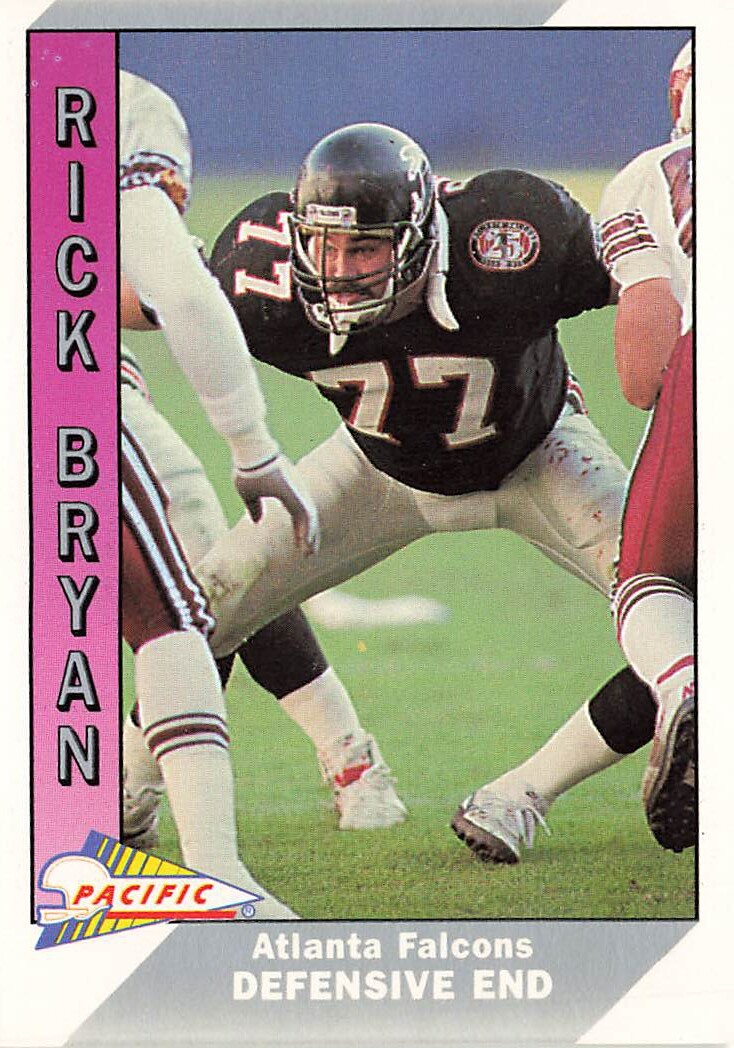 1991 Pacific #4 Rick Bryan Atlanta Falcons | eBay