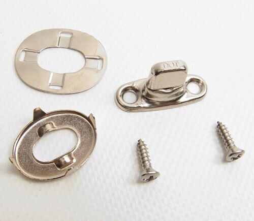 Turn Button, Twist Lock Fastener w/ Eyelet & Heavy Duty Clinch Plate 10 ...
