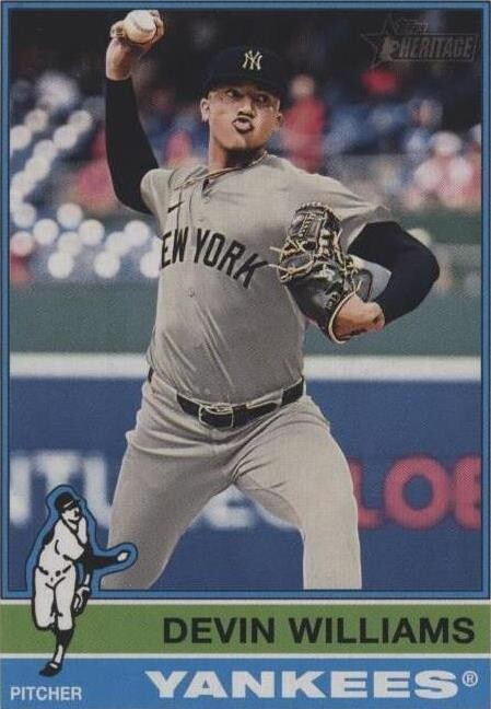 2025 Topps Heritage - Devin Williams #376 for sale online | eBay