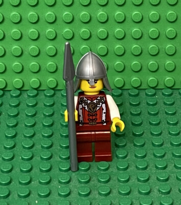Lego Castle Female Guard Mini Figure With Lion Head Medallion Pattern ...