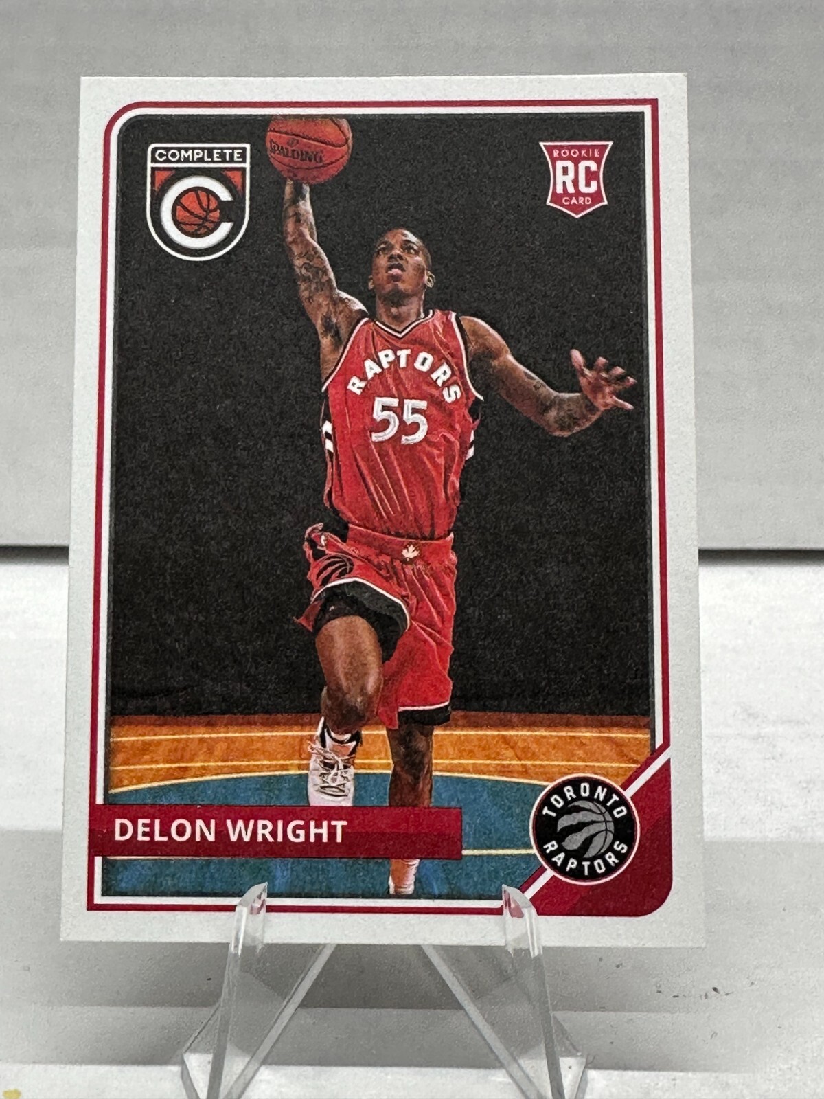 2015-16 Panini Complete Basketball #316 Delon Wright RC Toronto Raptors ...