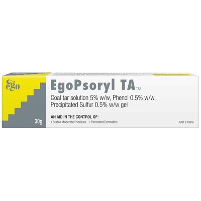 3 X EgoPsoryl TA 30g Control Psoriasis & Persistent Dermatitis Fast ...