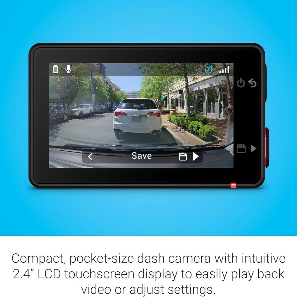 Garmin Dash Cam X310 4K Touchscreen Dash Cam with 140-Degree Field of ...