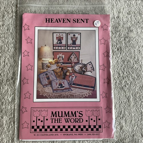 Heaven Sent Mums The Word Quilt Pattern New Uncut | eBay