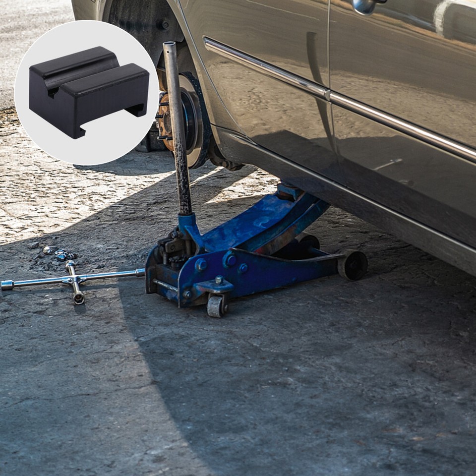 Jack Rubber Pads Universal Jack Pad Pad Keeps Pinch Weld Electric Car ...