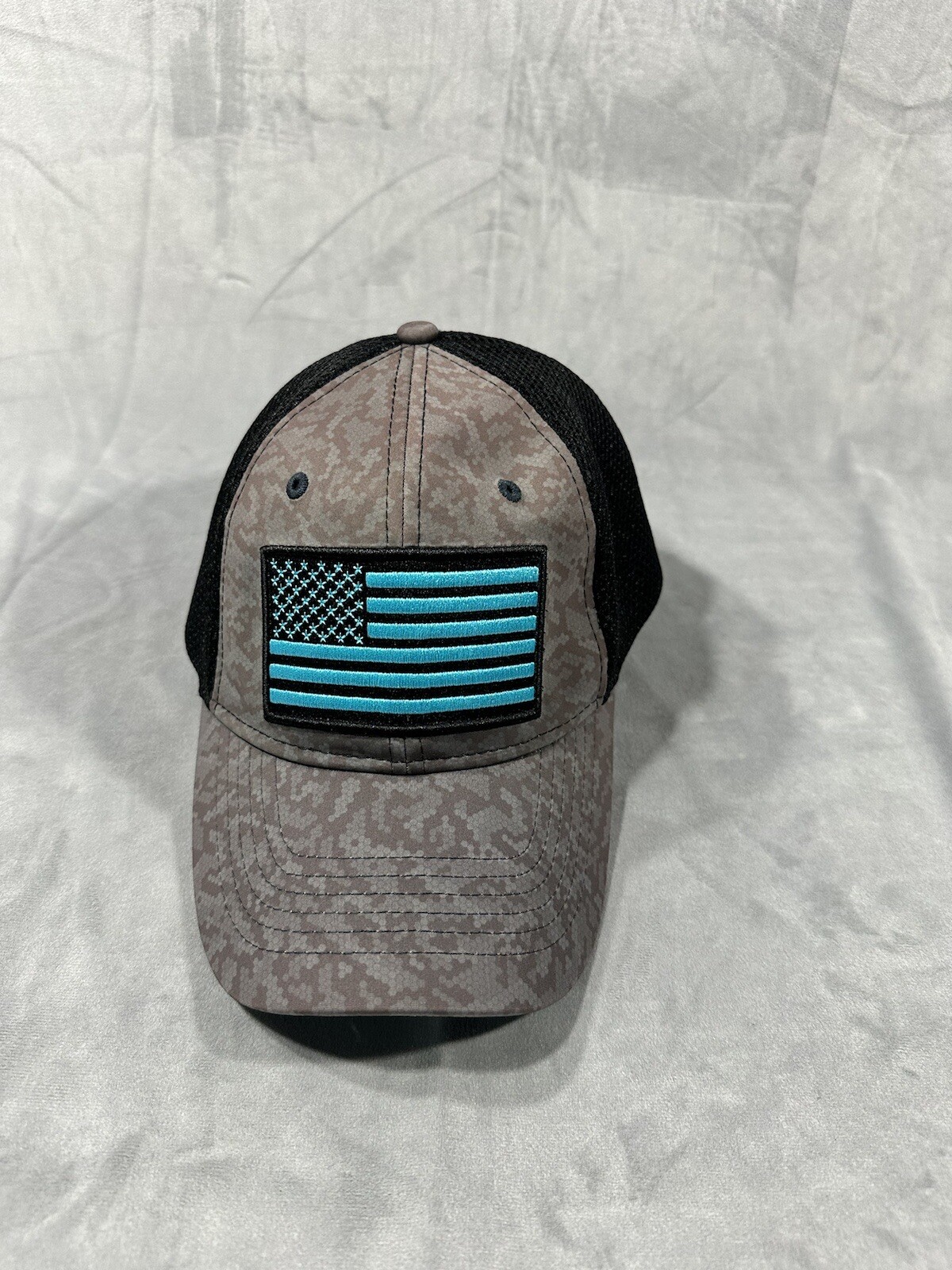 Defender gear American flag hat baseball cap mesh osfa - Gem