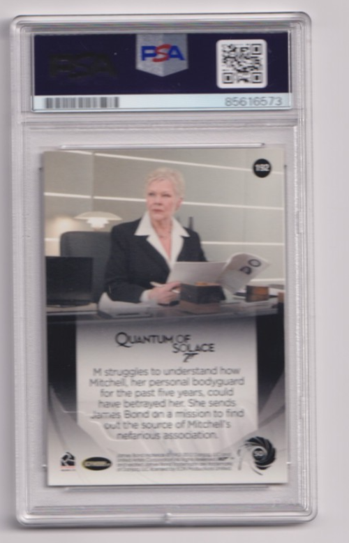 JUDI DENCH Signed Autograph 2012 James Bond "M" Trading Card PSA/DNA | eBay