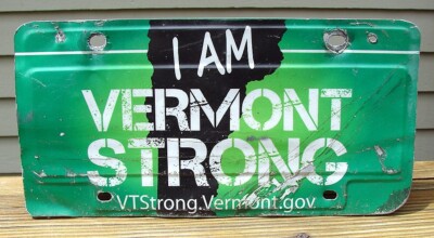 I AM VERMONT STRONG Official State Issued Front License Plate | eBay