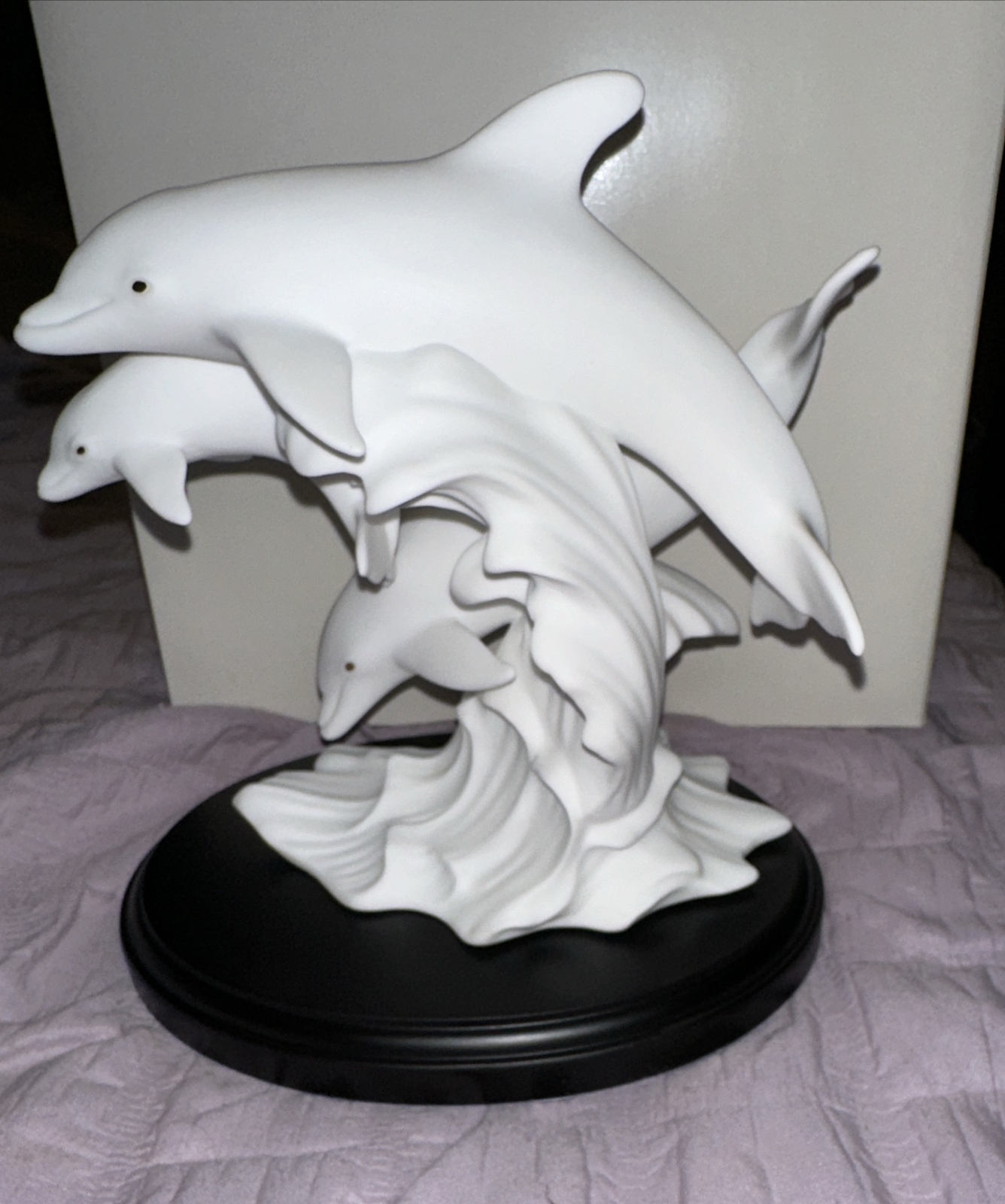 Lenox Dance of the Dolphins Sea Collection 1991 Fine Bone China Bisque ...