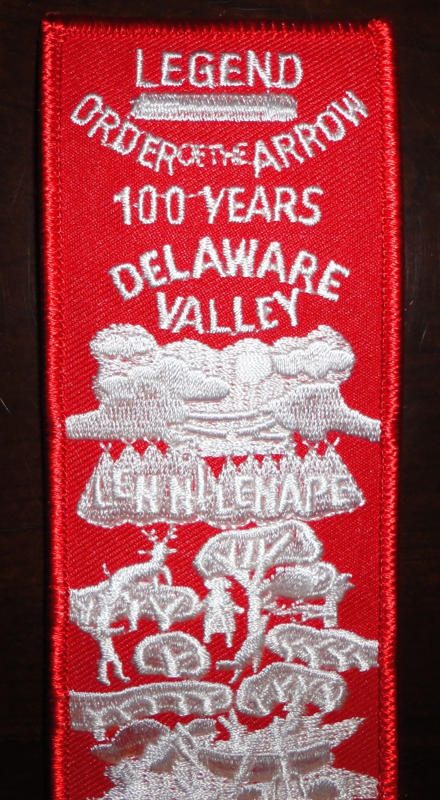 Order of the Arrow Legend Strip Set of 10 Patches - Boy Scouts of ...