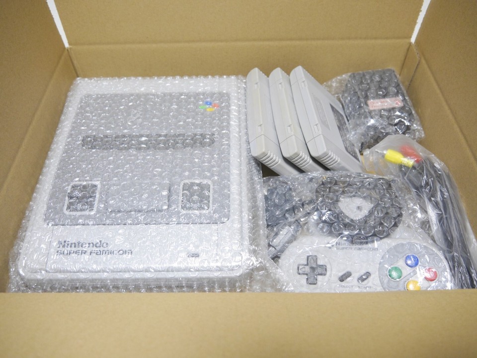 Nintendo Super Famicom SFC SNEC Starter Set (SUPER MARIO ver.) Free ...