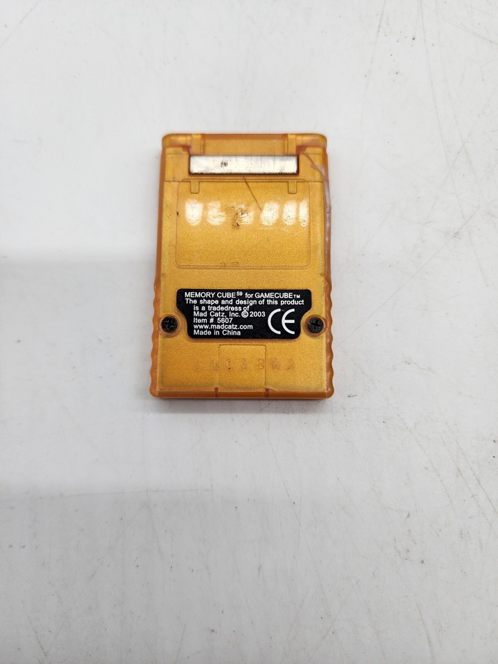 Mad Catz Nintendo GameCube 1X Memory Cube Memory Card | eBay