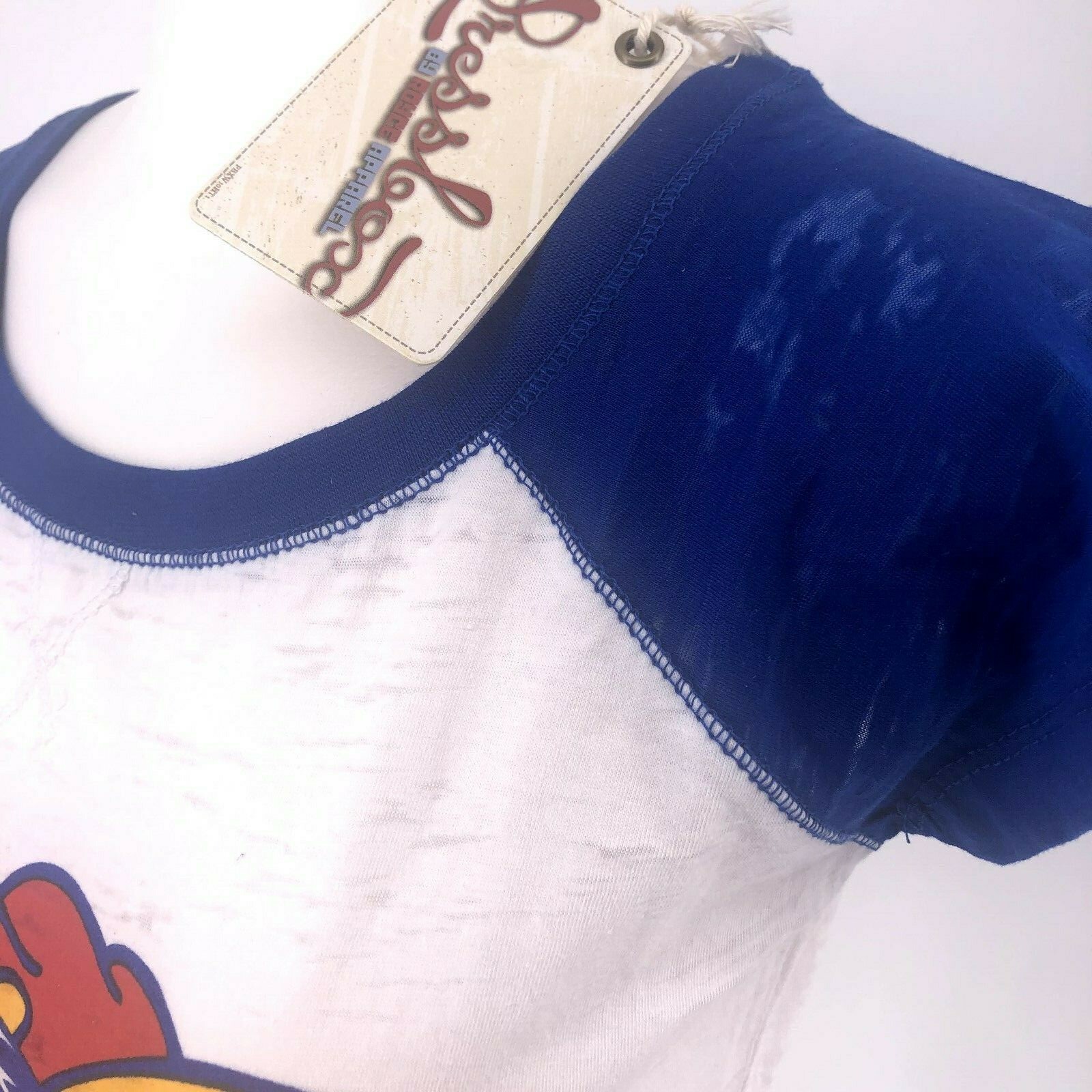 NWT NCAA Kansas University Jayhawks KU Ladies Fitted Crew Neck T-Shirt ...