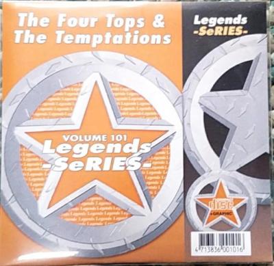 LEGENDS KARAOKE CDG FOUR TOPS & TEMPTATIONS OLDIES R&B SOUL #101 16 ...