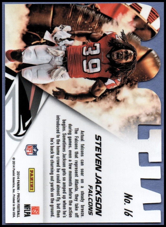 2014 Panini Prizm Intros Atlanta Falcons Football Card #6 Steven ...