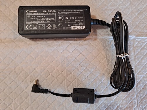 Canon Digital Elph S330 S400 S410 S500 Camera AC Adapter Power Supply ...