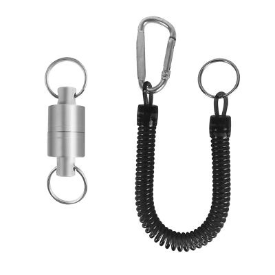 Strong Magnetic Net Release Keychain Fly Fishing Net Retractor w ...