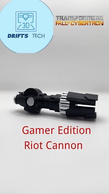 transformers studio series gamer edition Riot Cannon Upgrade add-on | eBay