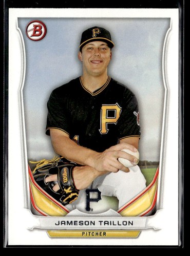 Jameson Taillon - 2014 Bowman Draft Top Prospects #TP-5 Pittsburgh ...