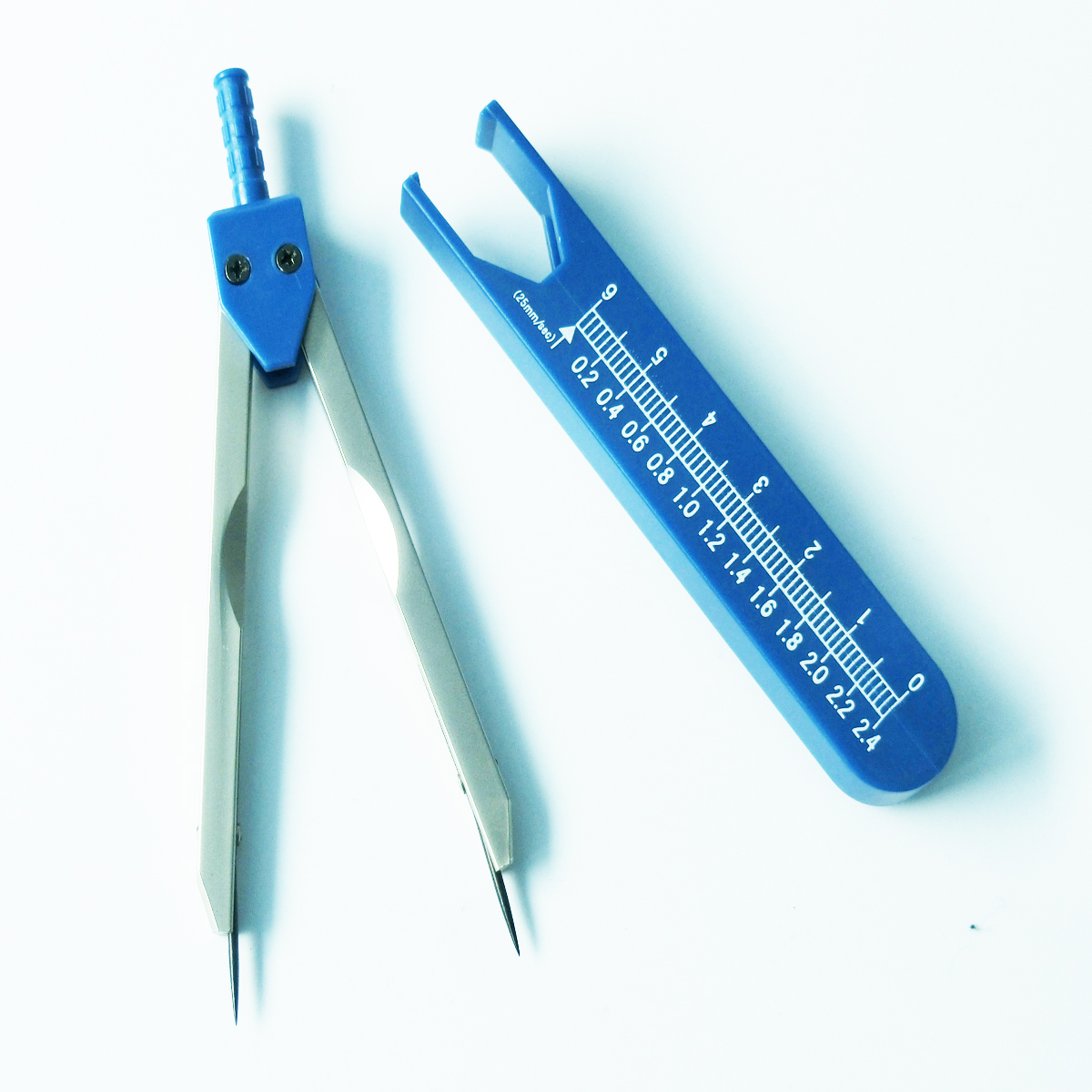 1 pcs EKG ECG Caliper Electrocardiograms Measurement Compass Divider | eBay