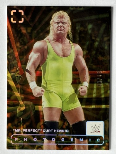 2024 Panini Photogenic WWE Legends Mr. Perfect /49 Wedges #194 Kurt ...
