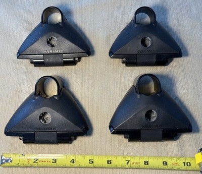 Set Of 4 Yakima Control Towers For Round Bars Roof Rack | eBay