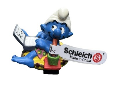 Rare SMURF Float Tube Tubing 2002 Computer Laptop Pool Work Sipping ...
