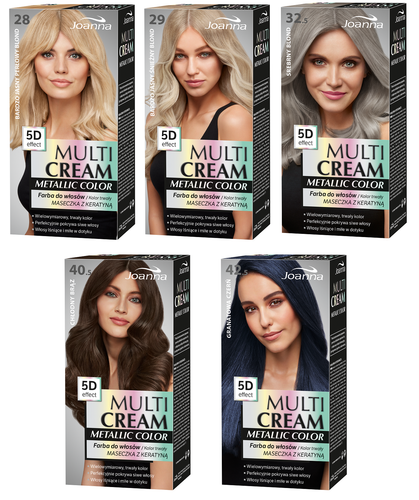 JOANNA MULTI CREAM METALLIC COLOR 5D EFFECT | eBay