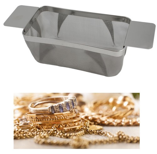 Extra Fine Mesh ULTRASONIC Stainless Steel Jewelry Watch Cleaning ...