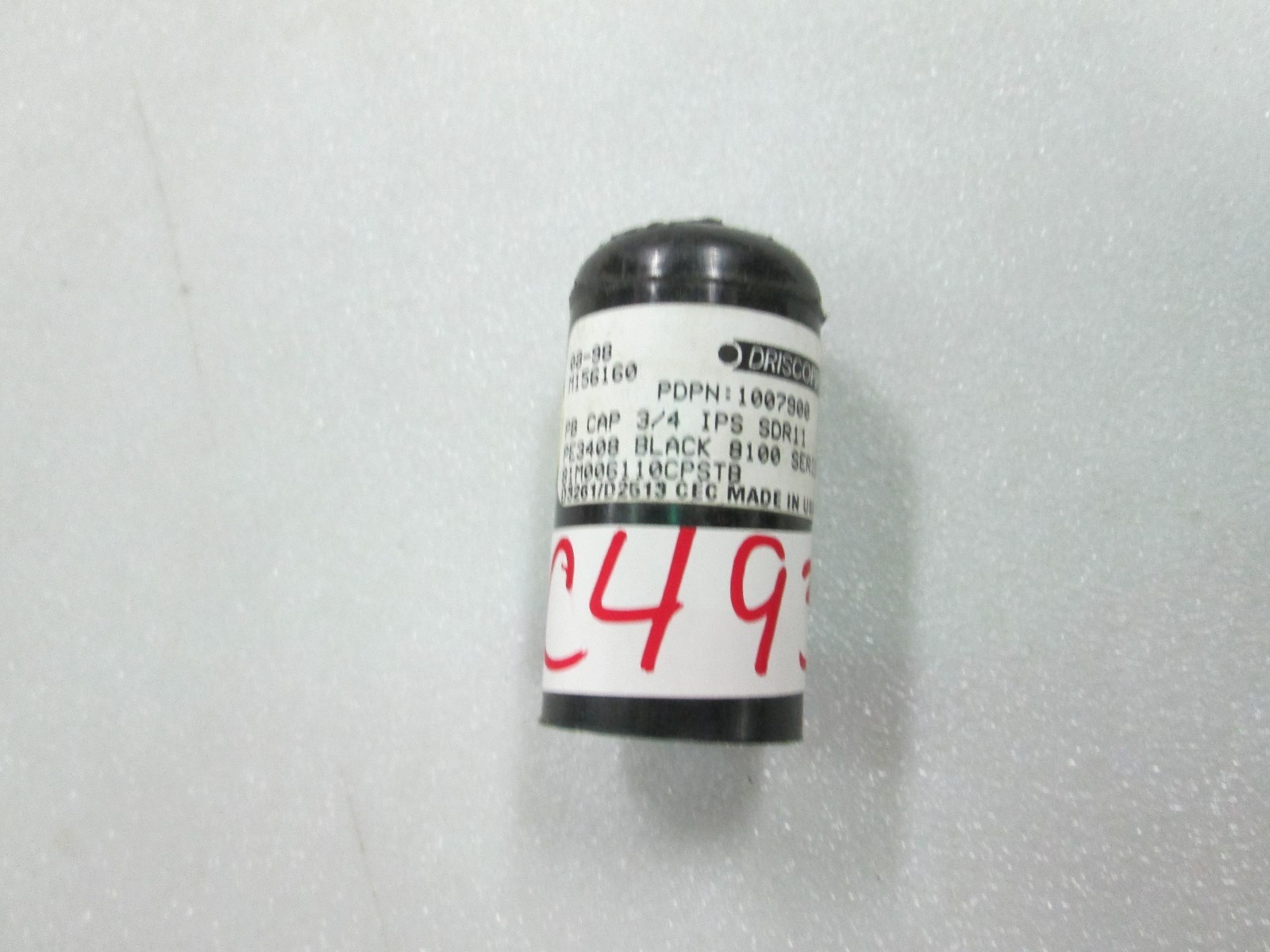 Driscopipe PB 3/4" IPS SDR11 Cap #PDPN1007900 81M006110CPSTB Lot Of 10 ...
