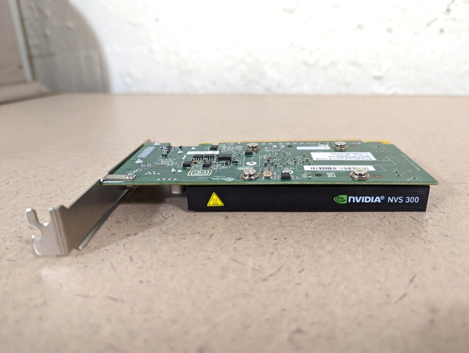 HP NVIDIA Quadro NVS 300 512MB PCIe Graphics Card DMS-59 NA-P1035-000(B ...