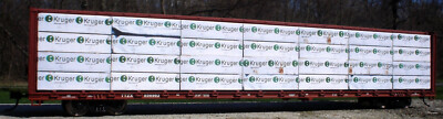 N SCALE: "Kruger" lumber load for RAPIDO, RED CABOOSE, MTL centerbeam ...
