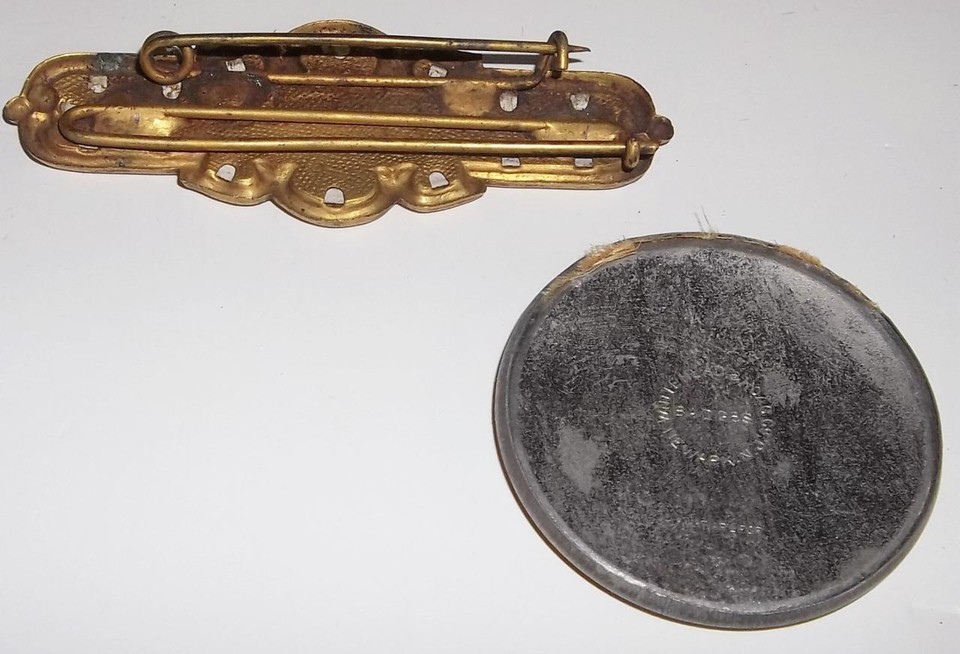 Vintage IOOF Odd Fellows Ribbon Badge PIN and Eye Disc | eBay