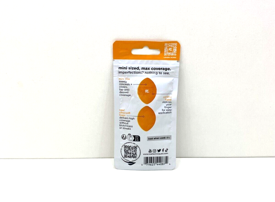 NEW Real Techniques RT Mini Miracle Concealer Puff Trio 3 In Pack ...