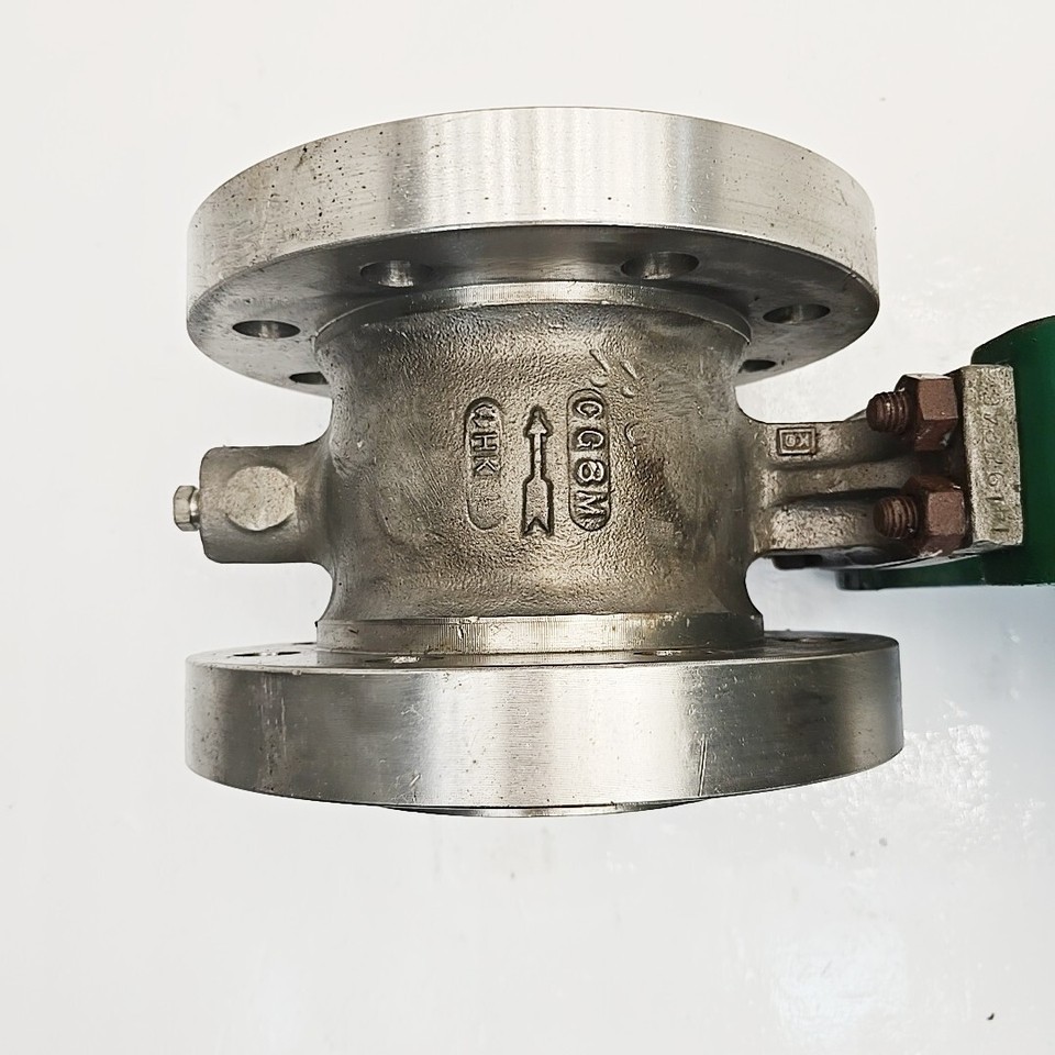 Fisher V300 4" V300 Control Valve CG8M With 1052 Size 33 Pneumatic ...