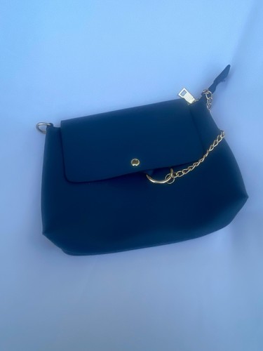 Attactive Blue Leather Handbag | eBay
