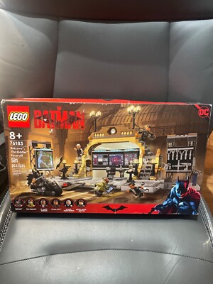 LEGO DC The Batman 76183 Batcave Riddler Face Off 8+ 581pcs New Sealed ...