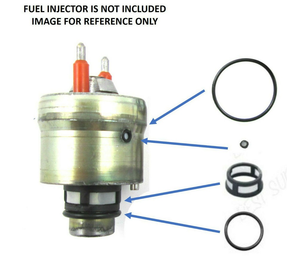 FUEL INJECTOR REPAIR SERVICE KIT FOR 1986-1995 GM TBI SINGLE INJECTION ...