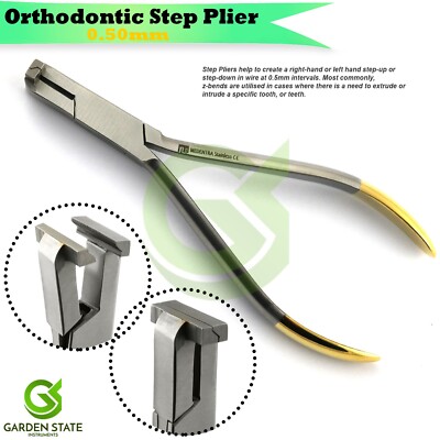 TC Precision Step Bend Plier Orthodontic 0.50mm Step Dental Arch-wire ...