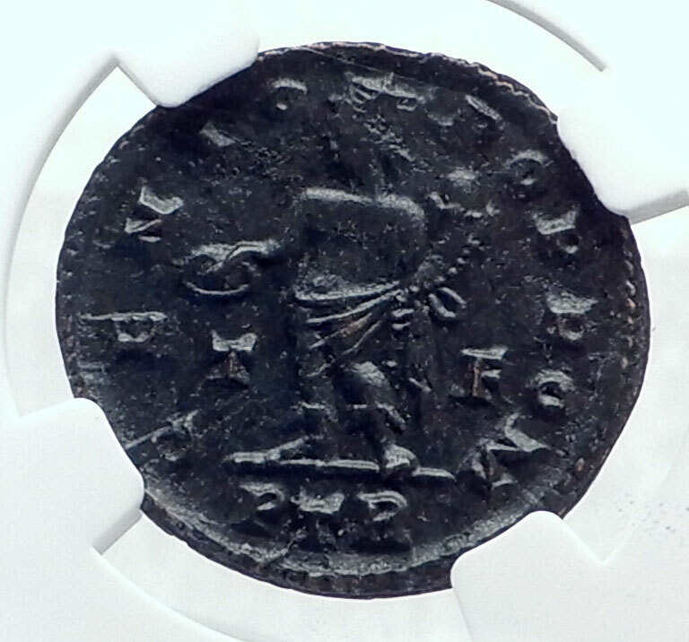 MAXIMINUS II Daia Authentic Ancient 310AD Trier Roman Coin GENIUS NGC ...