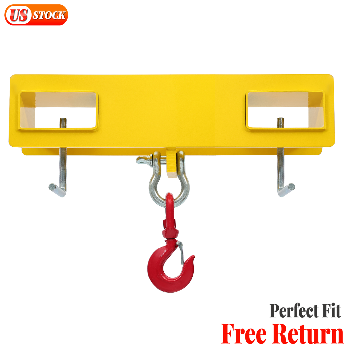 Swivel Hook Gexandy Forklift Lifting Hook, 6600lbs Capacity Forklift ...