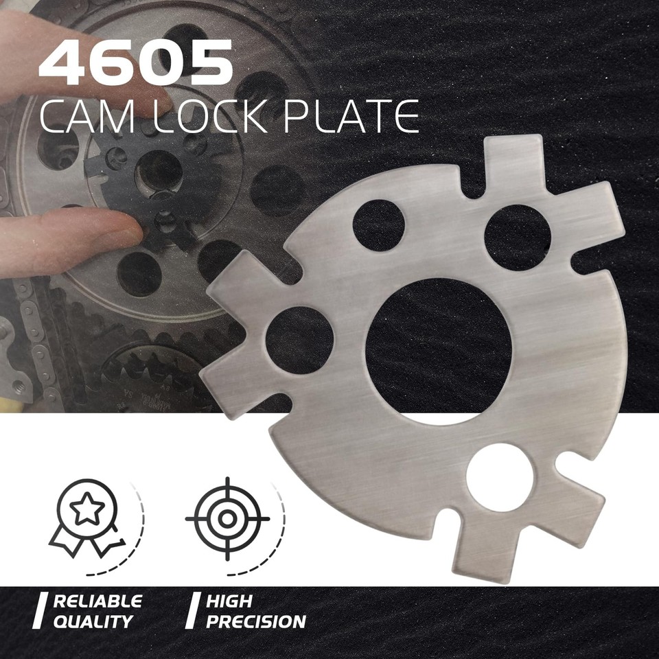 4605 Cam Lock Plate kit fit for Chevrolet V8 SBC 350, Camshaft Retainer ...
