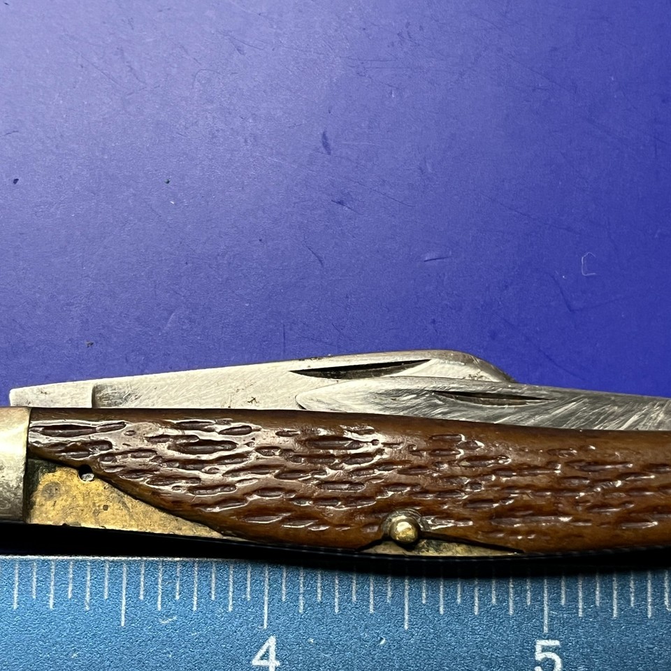 Vintage Queen Steel Stockman Folding Pocket Knife | eBay