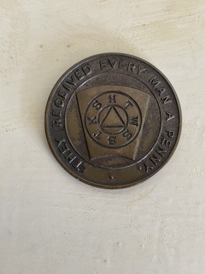 Masonic Token/Penny .Lodge Craigends no. 1042.. Please see notes. | eBay UK