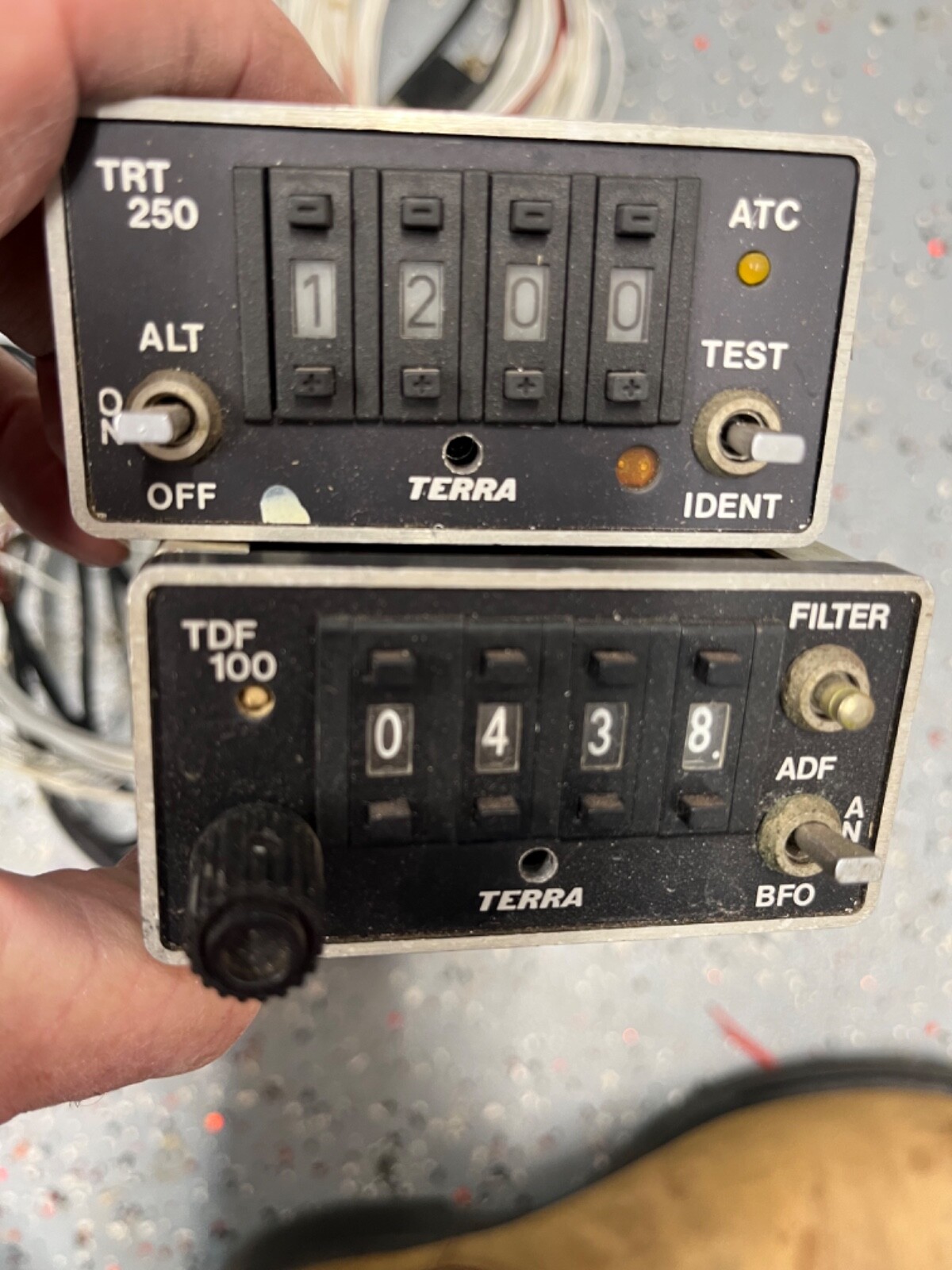 Terra TRT 250 and TDF 100 xpndr/ ADF recvr (shipping available) | eBay