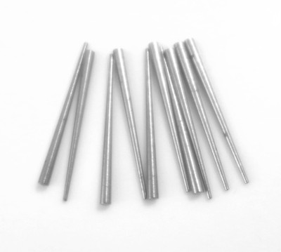STEEL CLOCK TAPER PINS 11mm Long : Tapered Diameter 0.30mm - 0.60mm ...