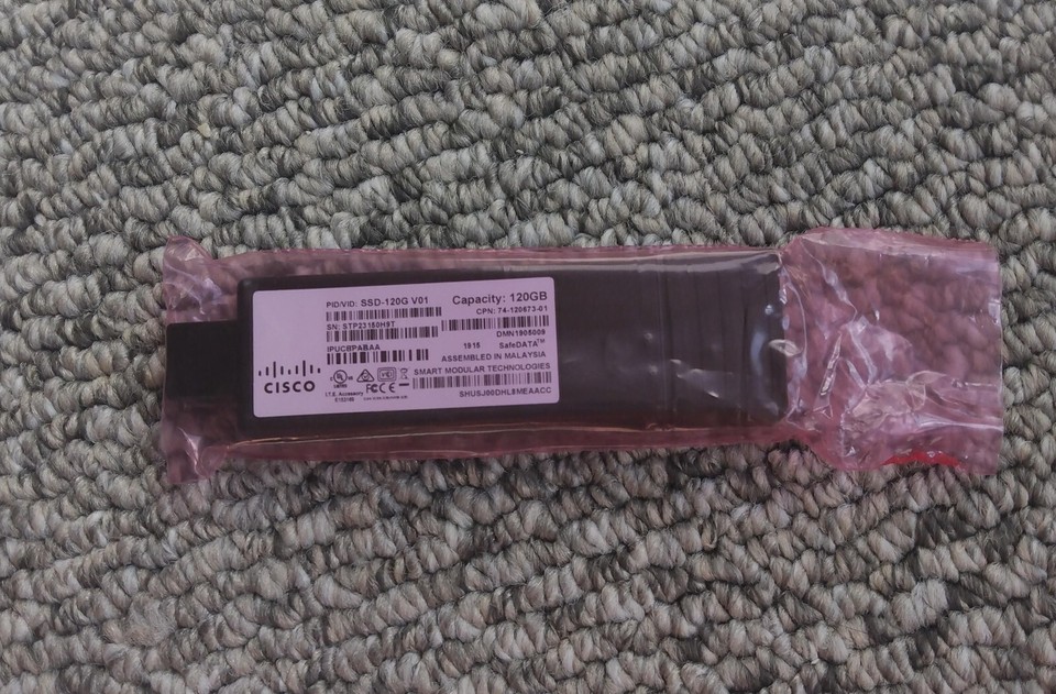 Cisco Pluggable USB 3.0 SSD-120G-Solid State Drive | eBay